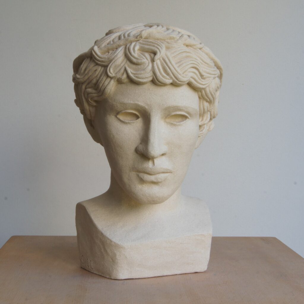 Buste grec - Sophie Laurent Lazinier - sculptrice